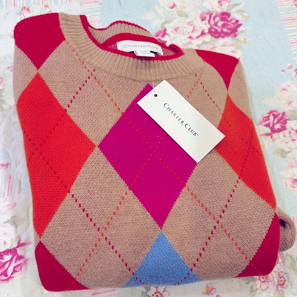 Charter Club | Sweaters | Nwt Bold Beautiful And Timeless Charter Club ...